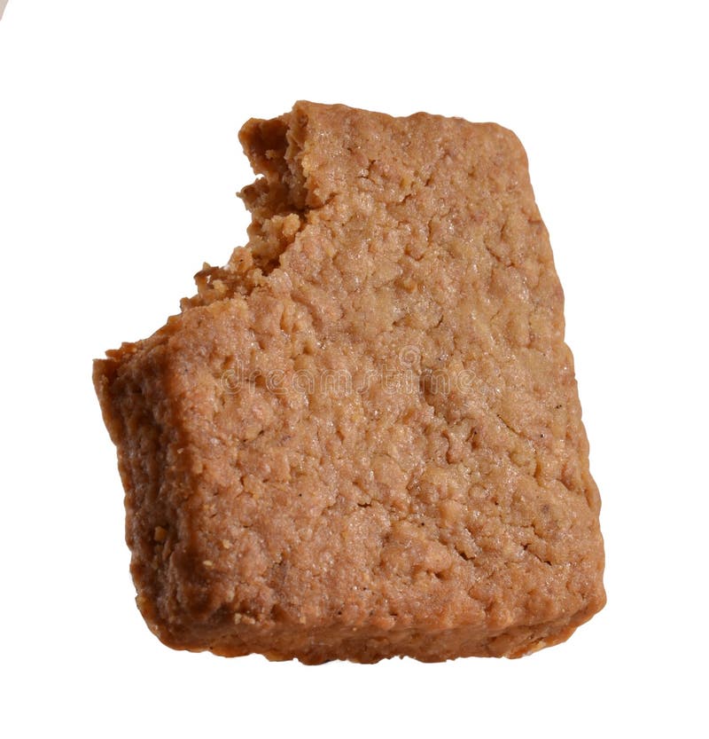Cookie with a bite stock image. Image of carbohydrates - 10860345