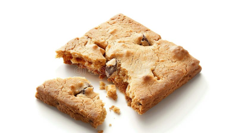 A Cookie with a Bite Taken Out of it Stock Image - Image of generated ...