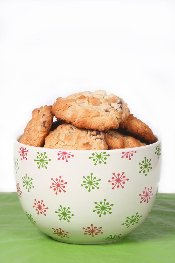 Cookie bowl stock image. Image of design, dessert, fresh - 11973239