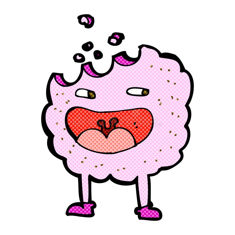 Cookie Comic Cartoon Character Stock Illustration - Illustration of ...