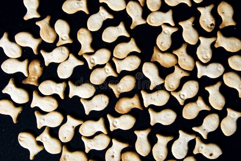 Cookie Cracker in the Shape of a Fish. Stock Photo - Image of abstract ...