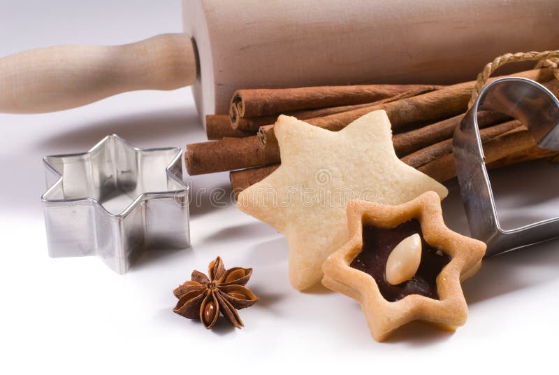 Cookie-cutter forms stock photo. Image of bakery, cookie - 7362614