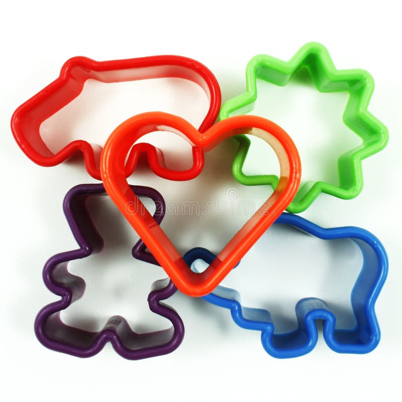 Cookie cutters stock image. Image of elephant, yellow - 13882241