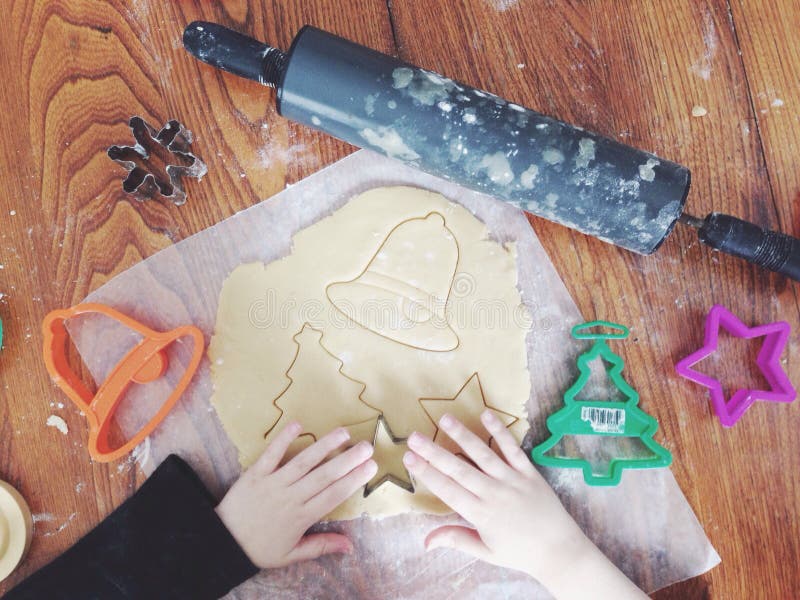 Cookie cutting editorial photography. Image of cutting - 48354497