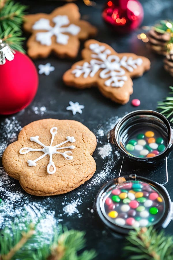 A Cookie Detective Solving Missing Ingredient Mysteries Stock ...