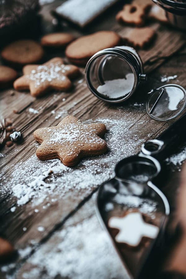 A Cookie Detective Solving Missing Ingredient Mysteries Stock ...