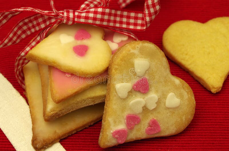 Cookie hearts stock photo. Image of biscuits, pastrys - 62314102