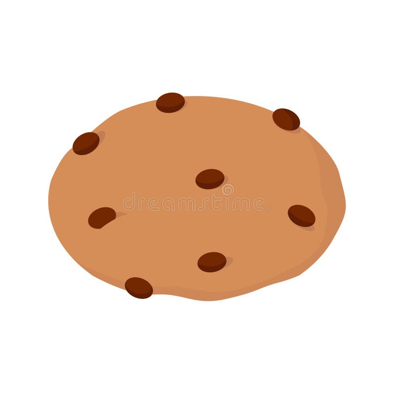 Cookie Icon on White Background for Graphic and Web Design, Modern ...