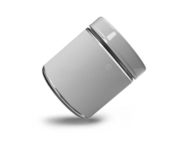 Cookie Jar 3D Illustration Mockup Scene Stock Illustration ...