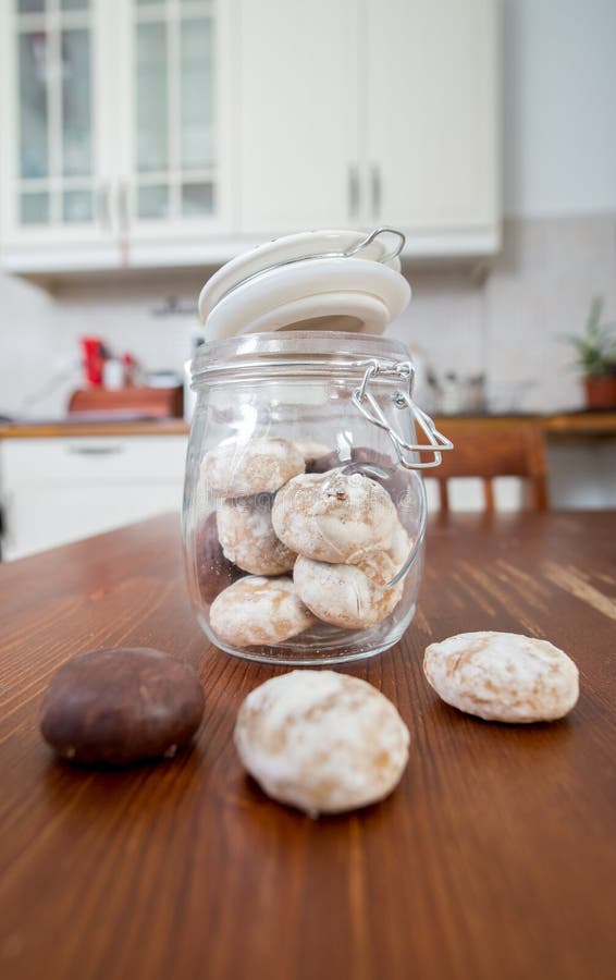 Cookie jar stock photo. Image of tasty, homemade, cookie - 109494234