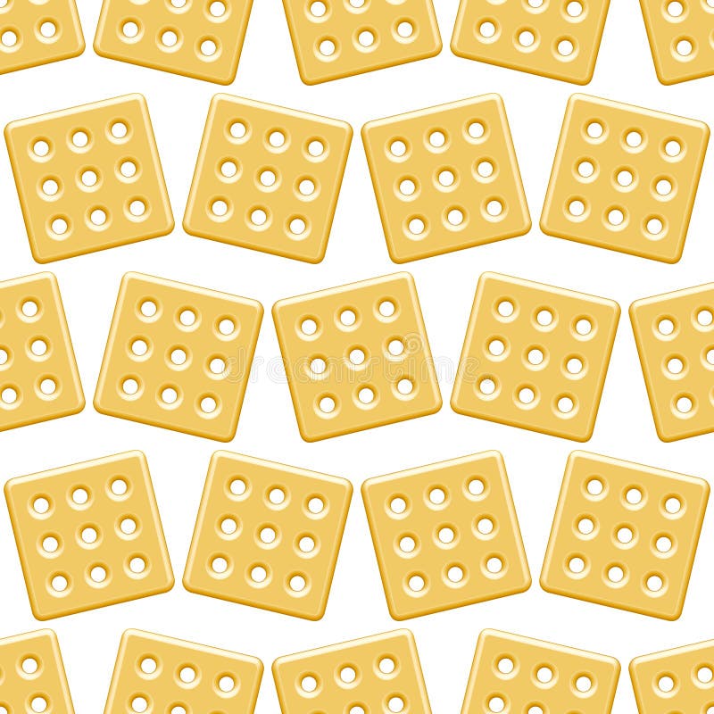 Cookie pattern stock vector. Illustration of bake, meal - 58695967