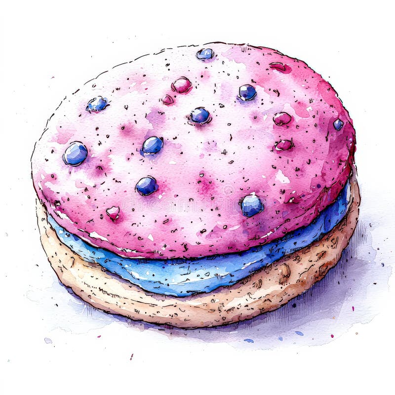 Cookie with a Smiley Face on it. Stock Photo - Image of sweet, pastry ...