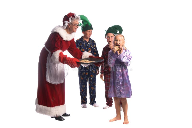 Cookie Time stock photo. Image of girl, dress, kids, present - 1472360