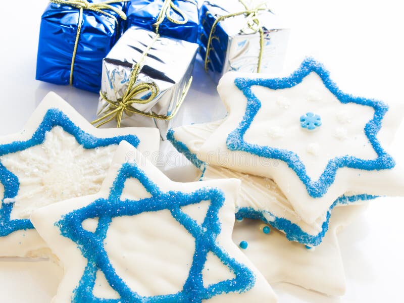 Cookies stock image. Image of david, sweet, hebrew, flat - 27327969