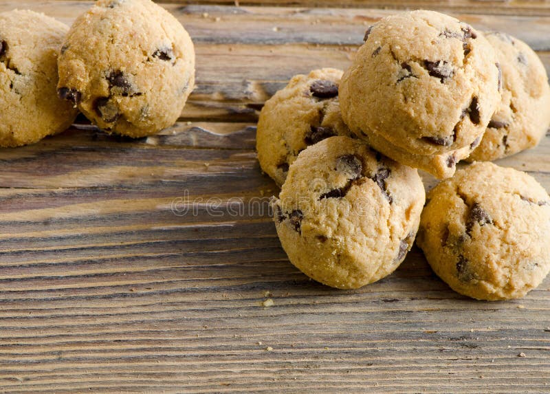 Cookies foto de archivo. Imagen de revuelto, bocado, migas - 30371972