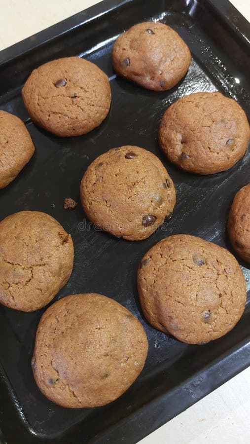 Cookies Baking Food Choco Chocolate Snacks Bakery Homemade Stock Photo ...