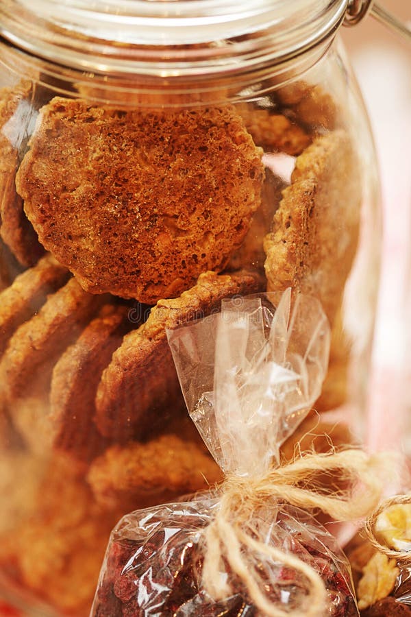 Cookies in bank stock photo. Image of delicious, biscuit - 38217168