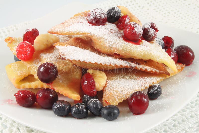 Cookies with berries stock photo. Image of crisp, delicious - 38204828