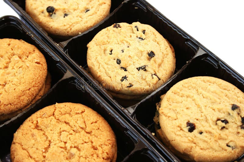 Cookies in box stock photo. Image of healthy, delicious - 26512470