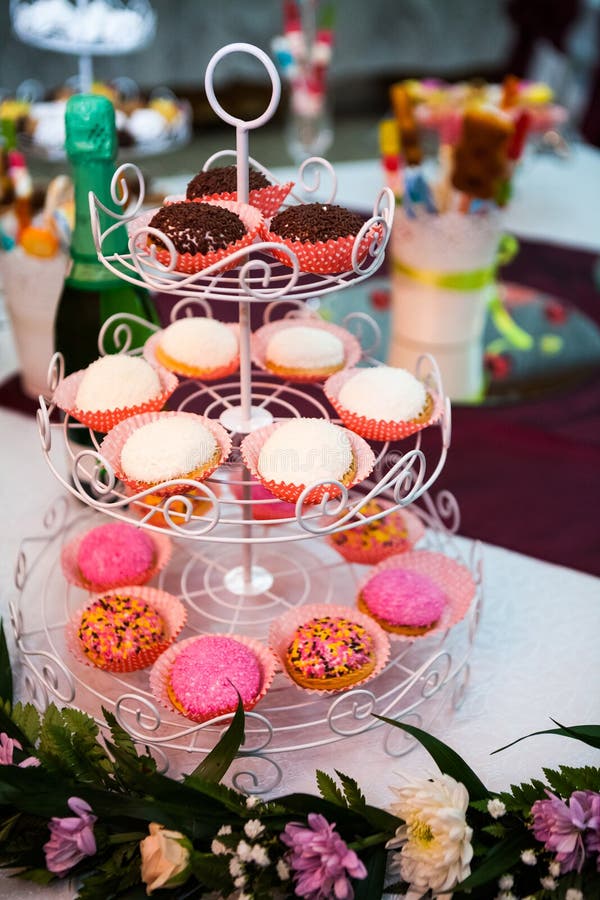Cookies, Cakes and Other Sweets at a Party Stock Photo - Image of party ...