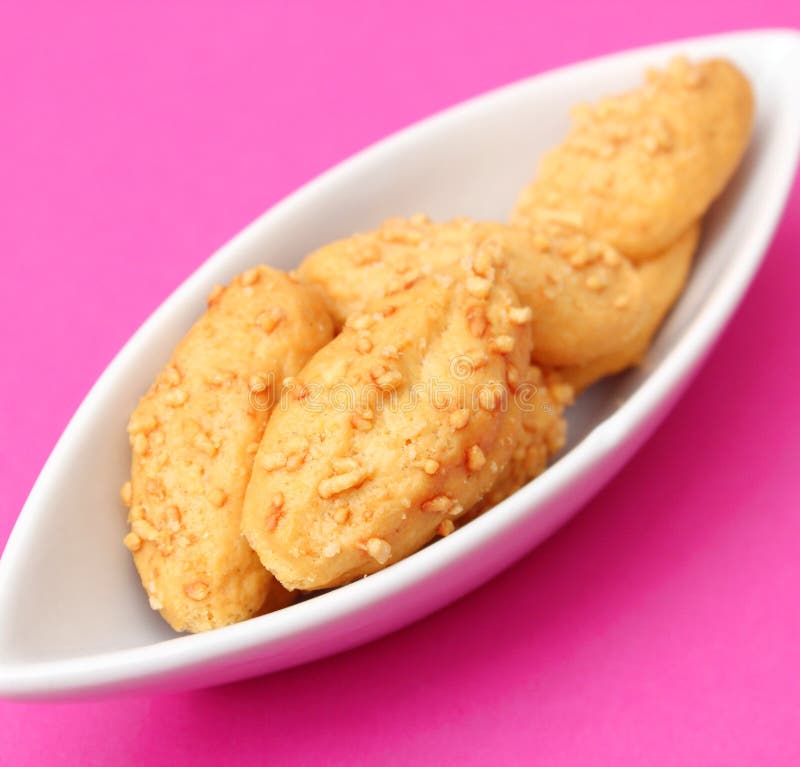 Cookies with cheese stock photo. Image of snack, fresh - 40953970