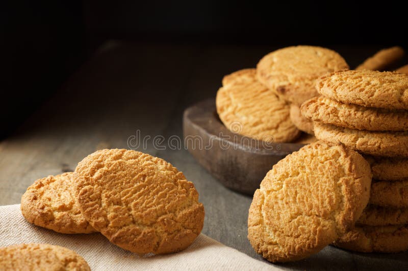 Cookies close up stock image. Image of cookie, bowl - 214289485