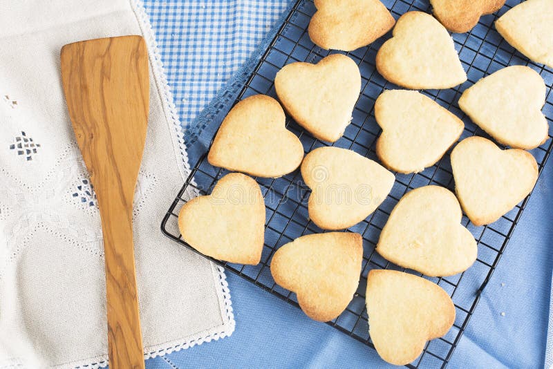 Cookies Cooling stock photo. Image of spatula, love, warm - 37858158