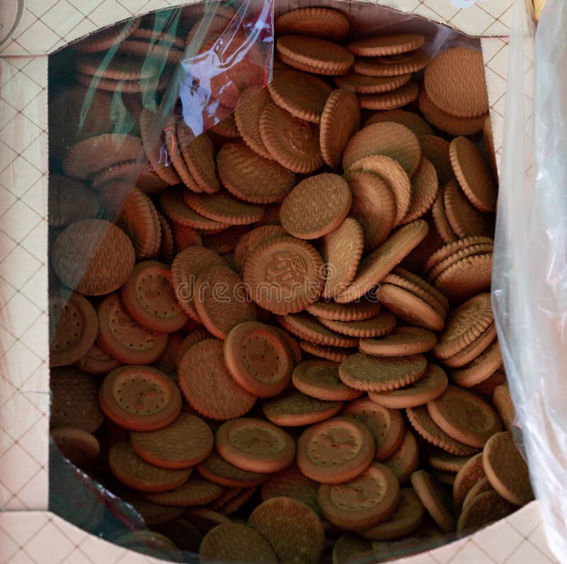 Cookies on the Counter for Sale Stock Image - Image of fresh, cuisine ...