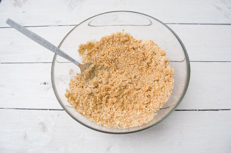 Cookies crumbs stock image. Image of food, left, white - 22193587