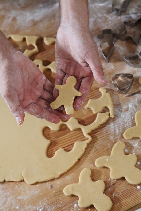 Cookies cutter forms stock image. Image of cookies, mixture - 33668901