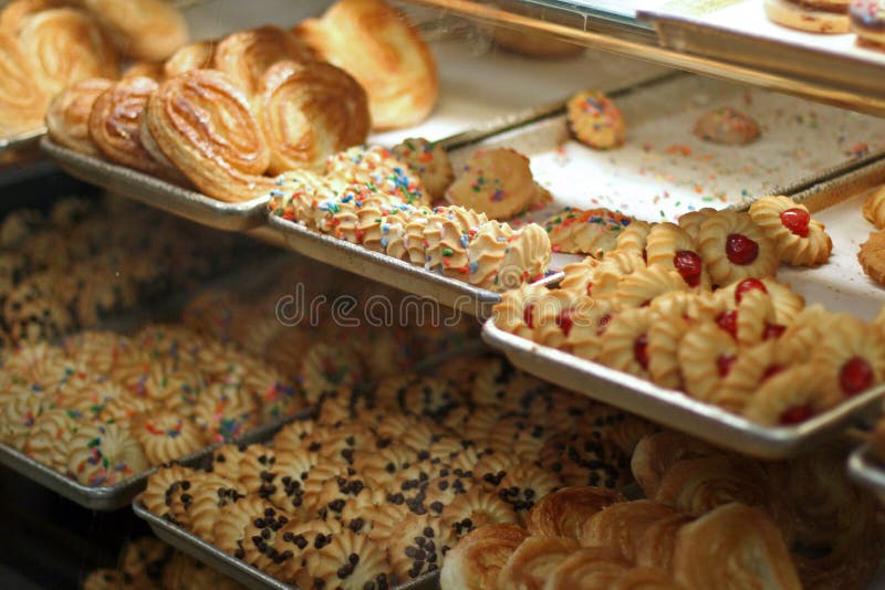 Biscoitos de padaria imagem de stock. Imagem de orelha - 35425967