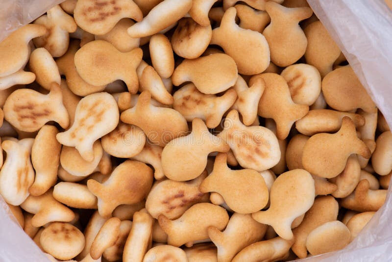 Fish shape biscuits stock image. Image of white, closeup - 15368265