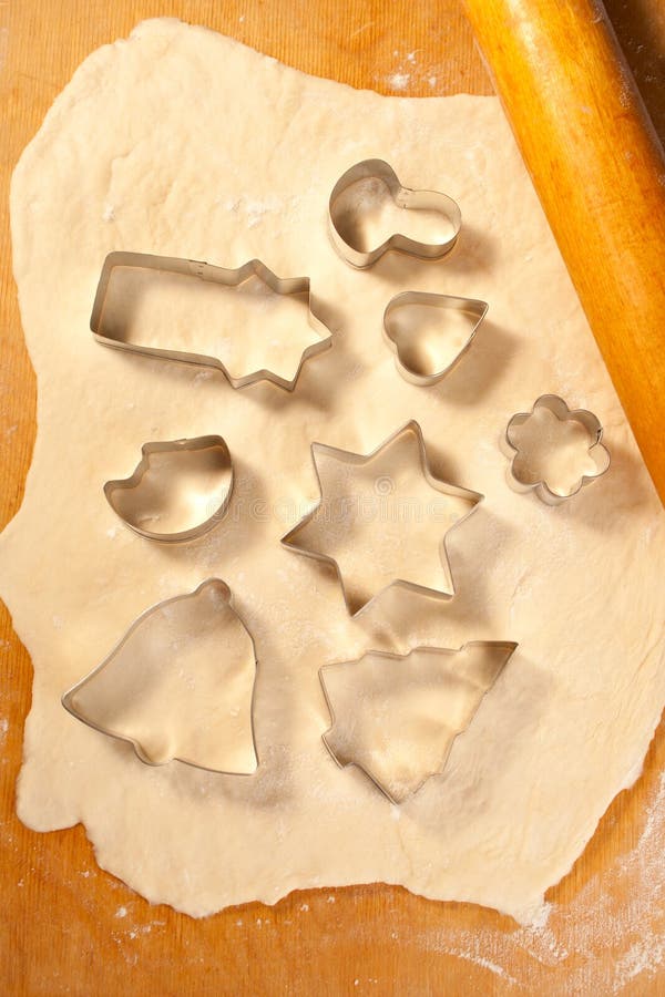 Cookies forms stock image. Image of fresh, preparing - 23105471