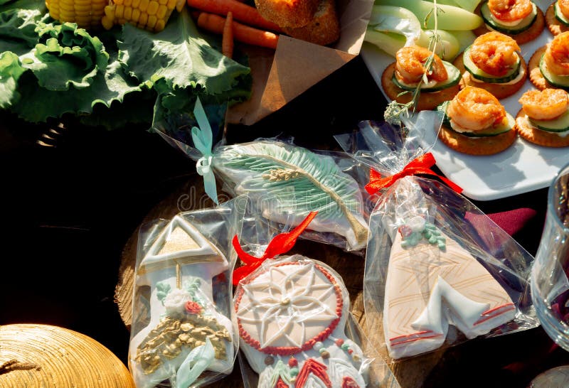 Cookies Handmade Native American Topics Stock Photo - Image of decor ...