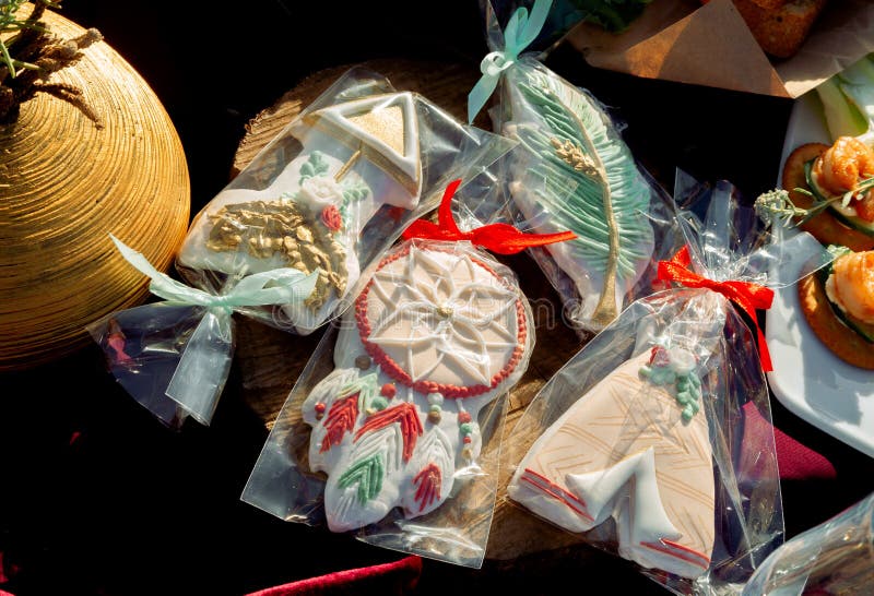 Cookies Handmade Native American Topics Stock Photo - Image of candy ...