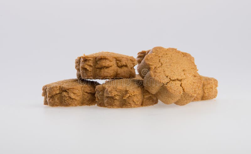 Cookies or Homemade Cookies on a Background. Stock Image - Image of ...