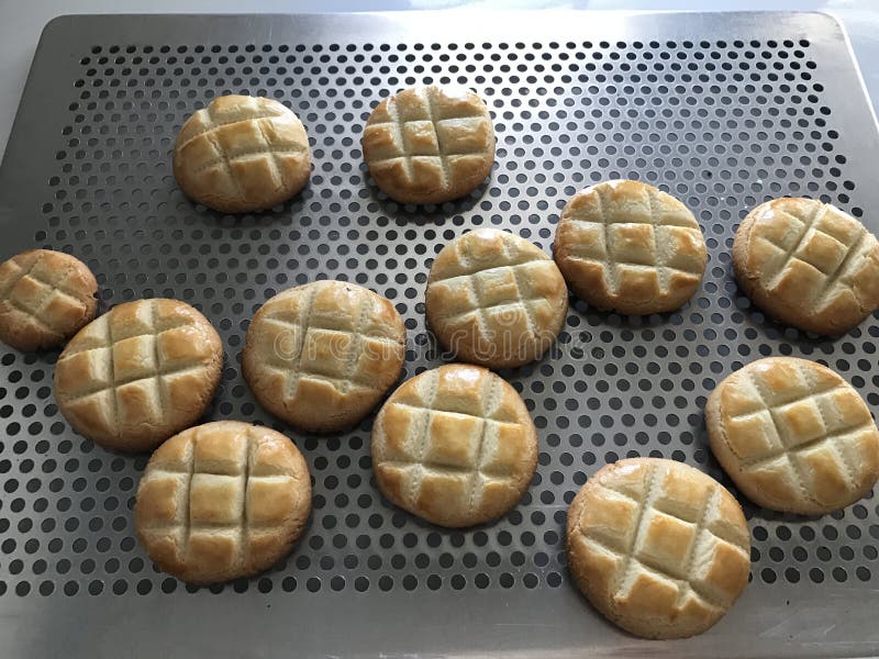 Cookies with Margarine that I Made Myself Stock Photo - Image of korean ...