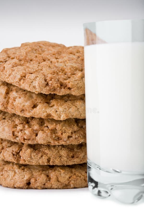 Cookies and milk stock image. Image of cookies, food - 13290677