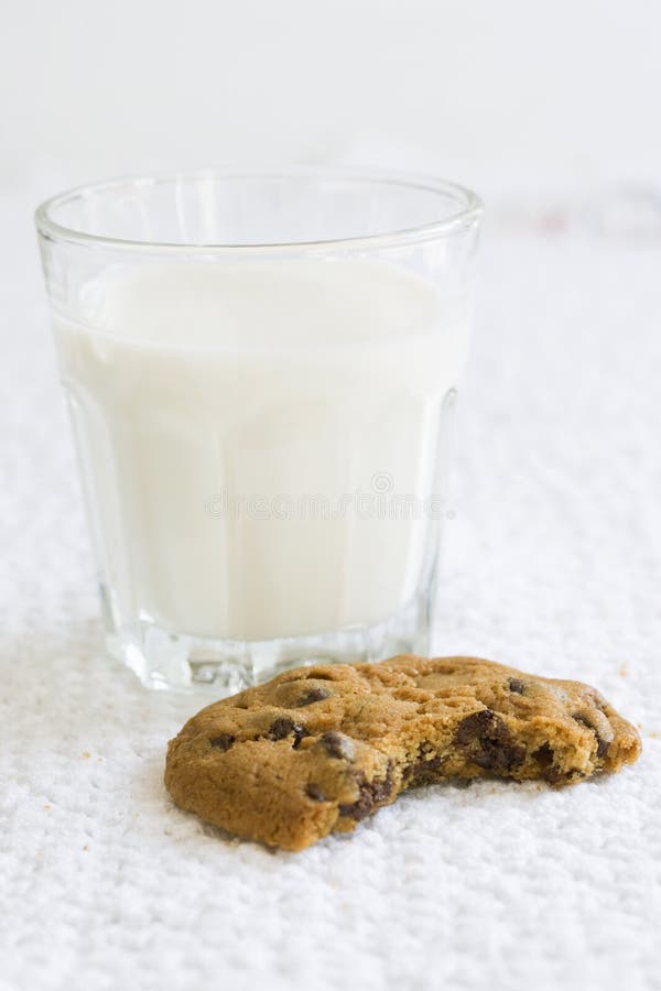 Cookies and milk stock image. Image of fresh, home, snack - 9807835