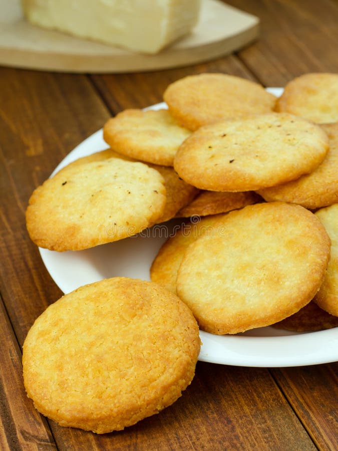 Cookies with parmesan stock image. Image of cookies, closeup - 40038299