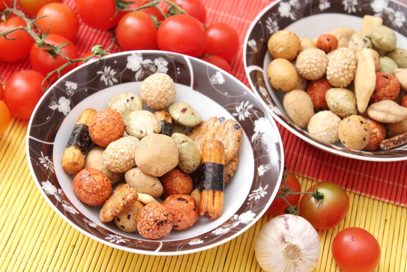 Cookies of rice stock image. Image of chinese, cookies - 32687451