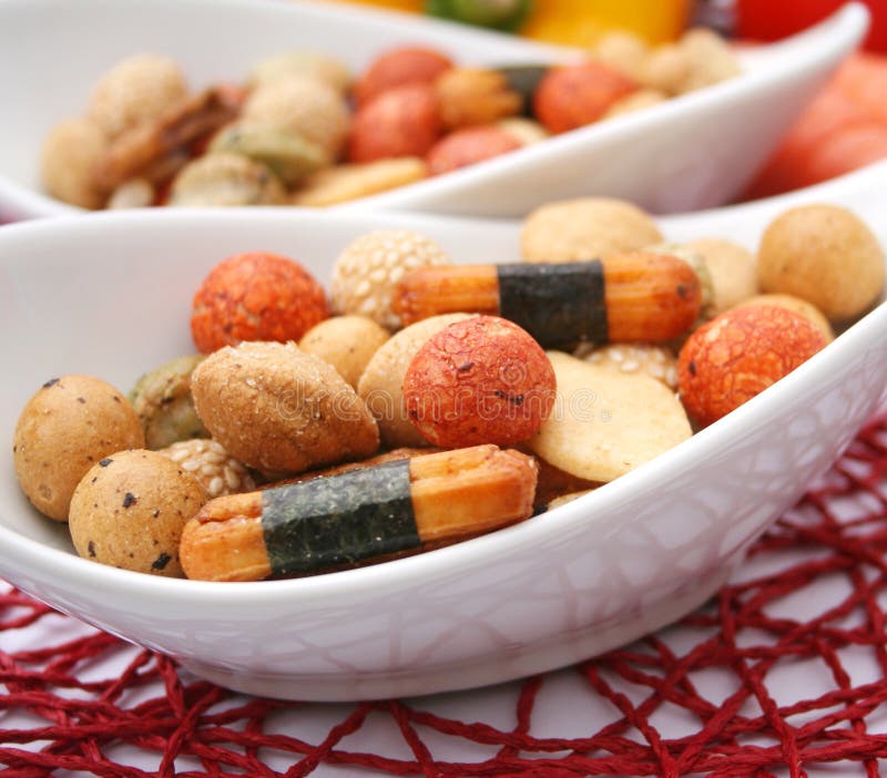 Cookies of rice stock photo. Image of asian, snack, fresh - 37203328