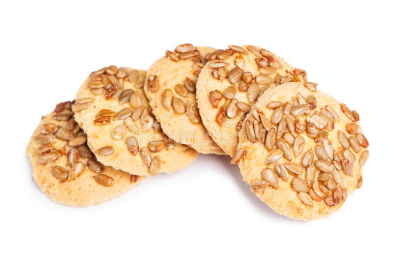 Cookies with seeds stock photo. Image of food, grain - 76985822