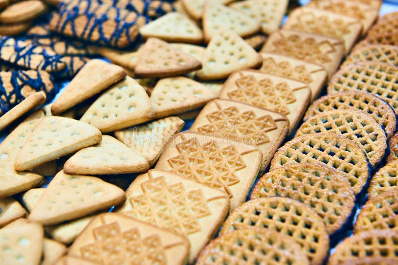 Cookies in store stock image. Image of market, calories - 173682047