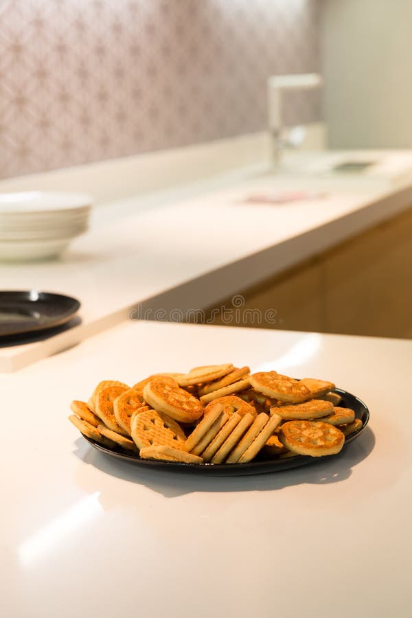 Cookies on the table stock image. Image of light, group - 53595705