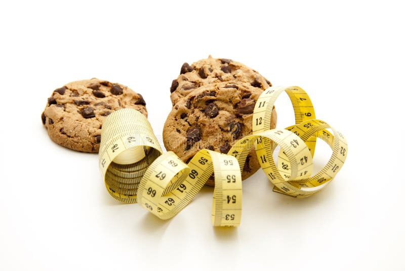 Cookies with tape measure stock image. Image of candy - 17318023
