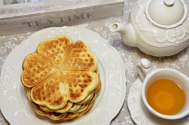 Cookies and a tea time stock image. Image of cookies - 49990363