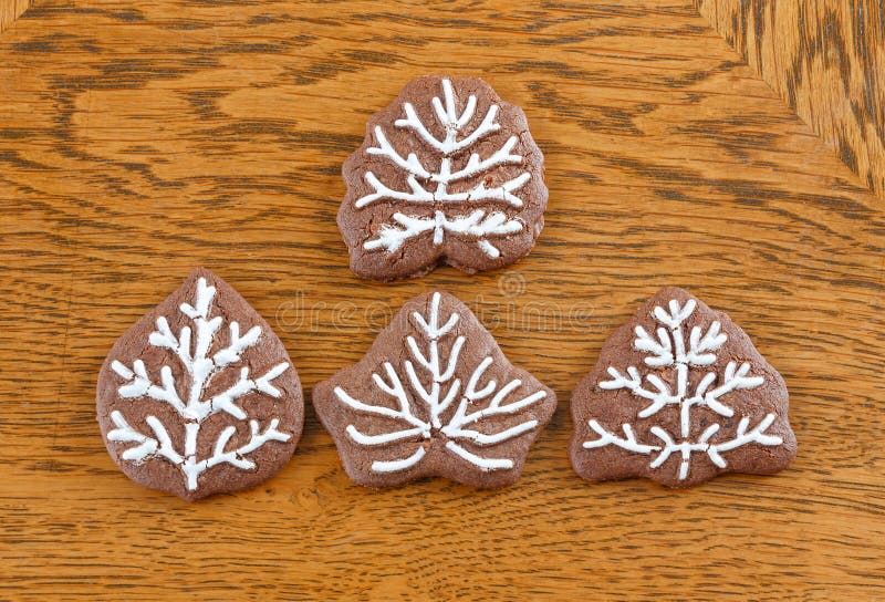 Cookies trees stock photo. Image of food, abstract, gourmet - 50699512