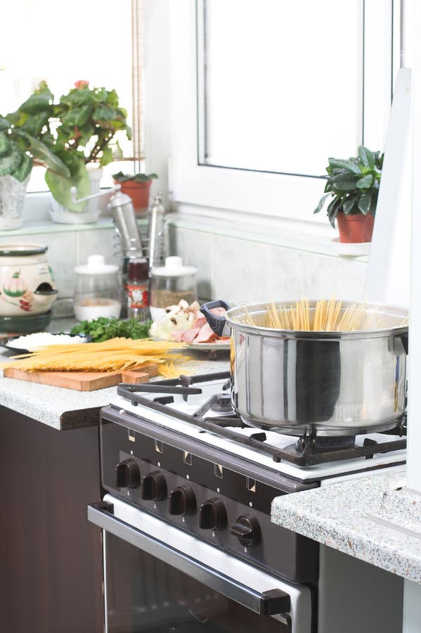 Cooking Soup stock image. Image of food, soup, shadow - 19051689