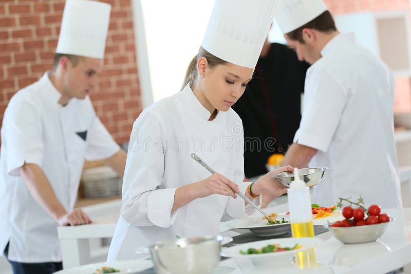 Cooking apprenticeship stock photo. Image of cuisine - 51285288